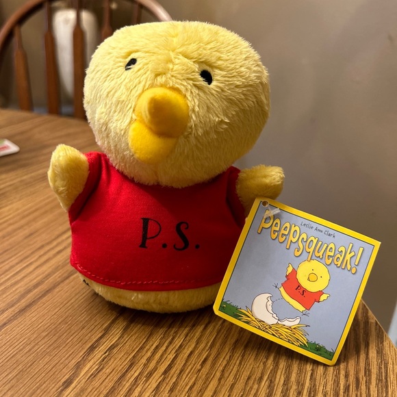 Toys | Peepsqueak Plush Duck Leslie Ann Clark Tag Attached | Poshmark